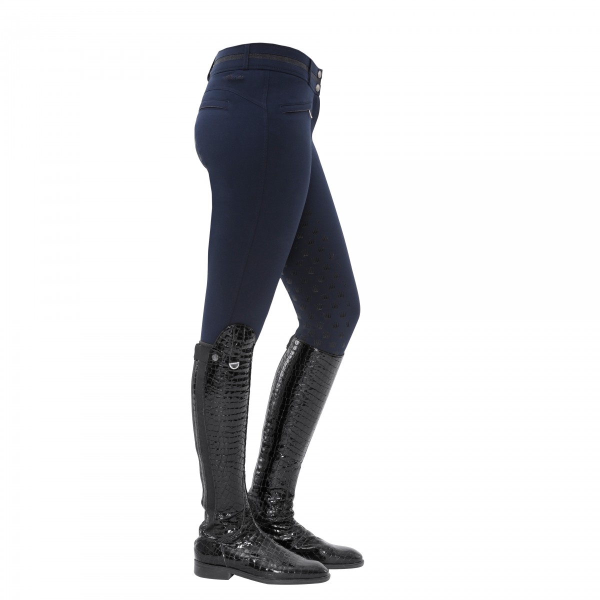 Sarina Full Grip Breeches - Navy - Spooks Riding - Australasia