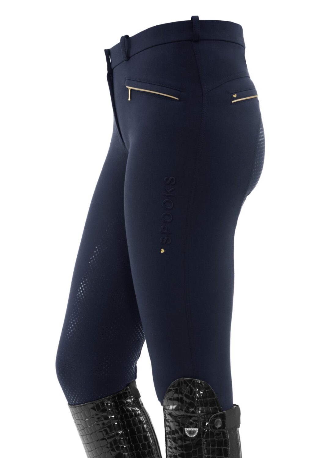 Annber Full Grip Breeches - Navy - Spooks Riding - Australasia
