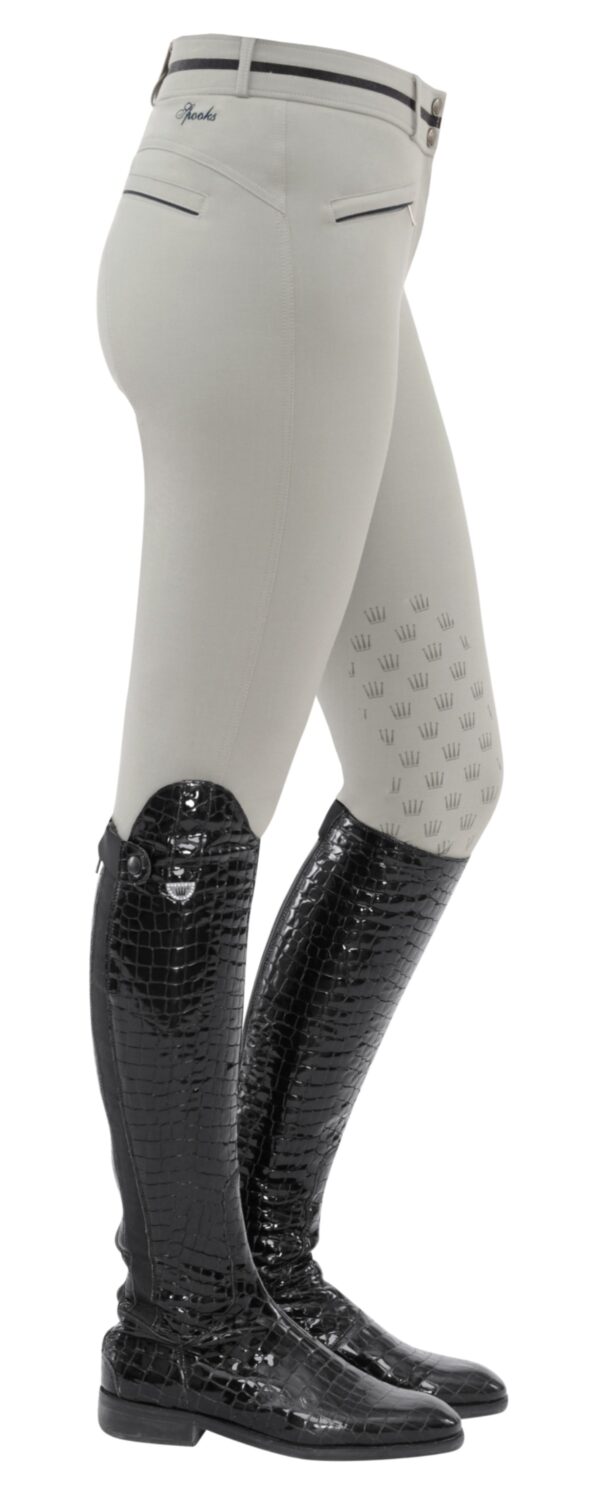 Sarina Knee Grip Breeches - Beige Dove - Spooks Riding - Australasia