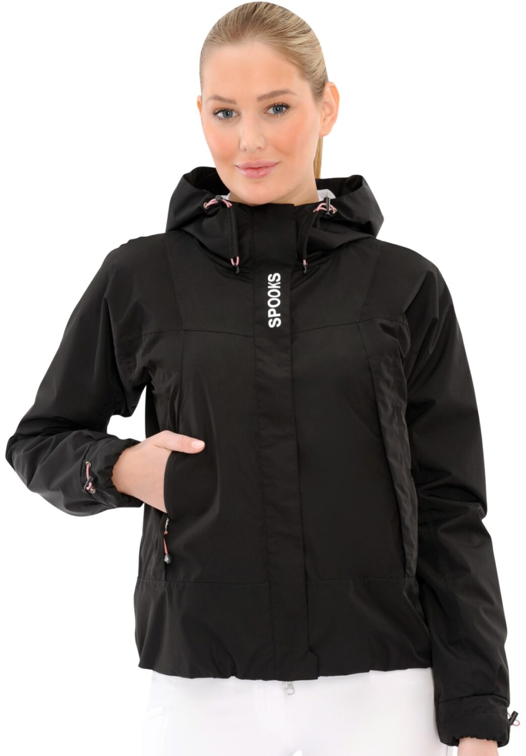 Juhna Rain Jacket - Black - Spooks Riding - Australasia