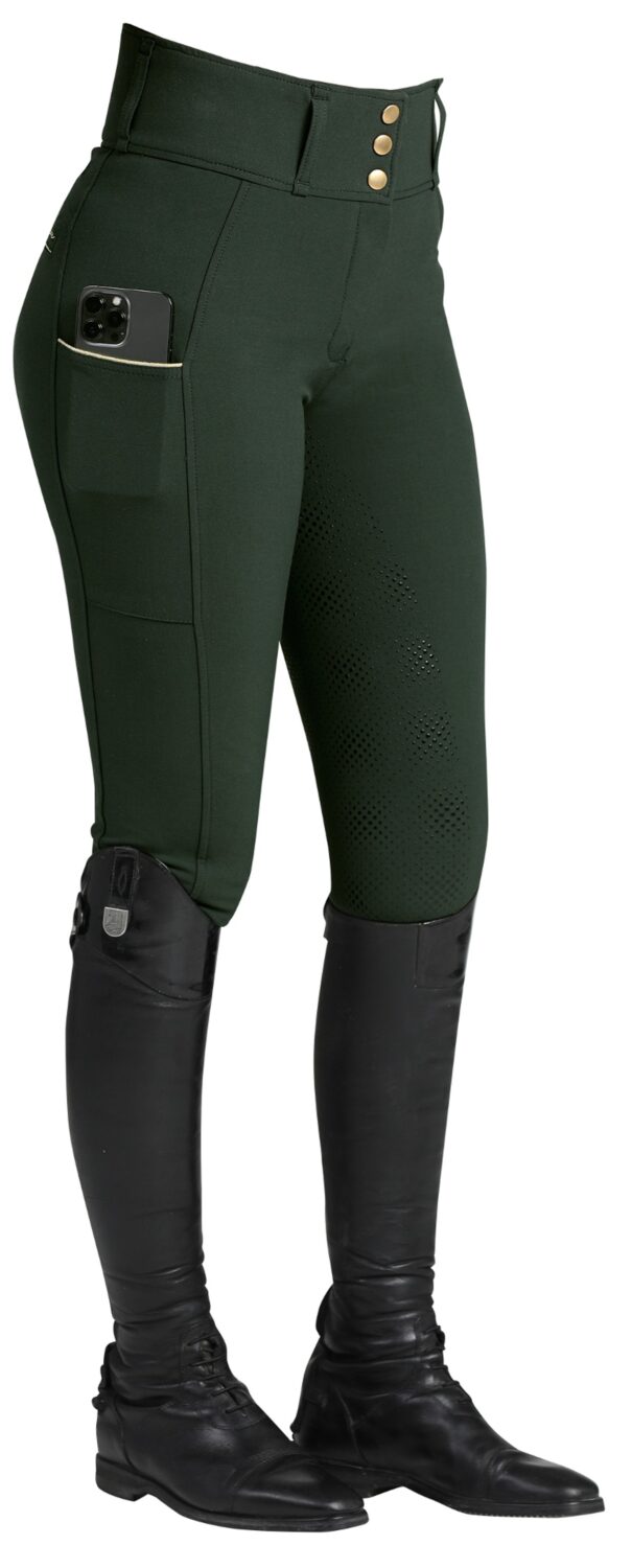 Annber Full Grip High Waist Breeches - Dark Forest - Spooks Riding ...