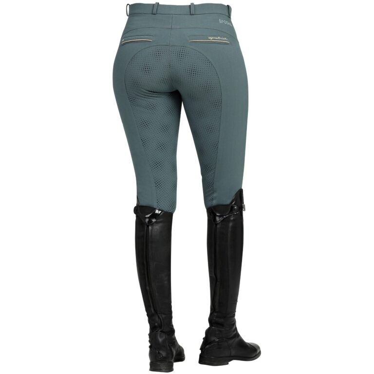 Annber Full Grip Breeches - Dove Blue - Spooks Riding - Australasia