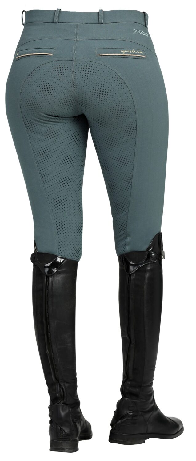Annber Full Grip Breeches - Dove Blue - Spooks Riding - Australasia