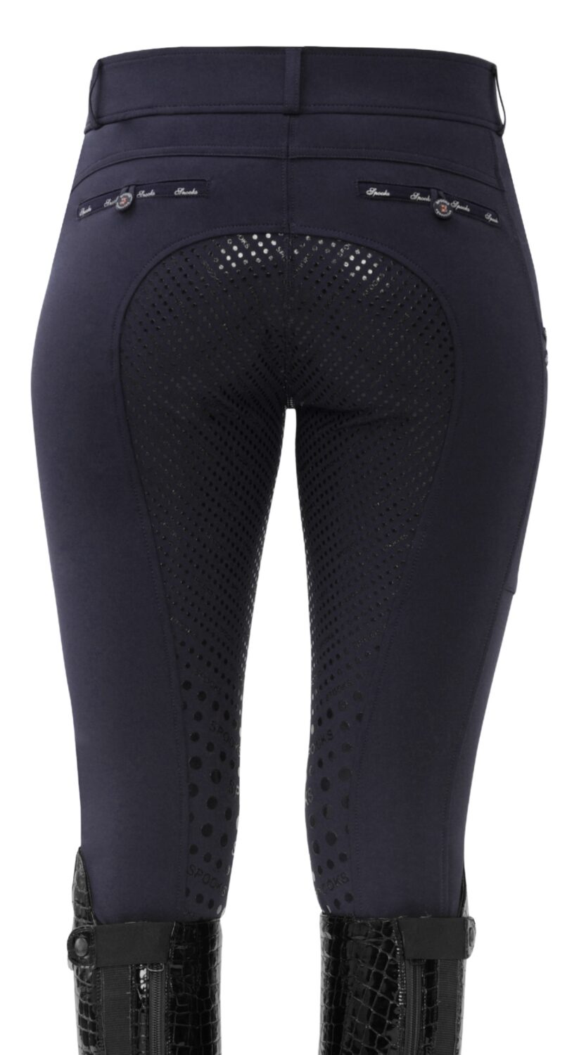 Elina Full Grip Breeches - Dark Blue - Spooks Riding - Australasia