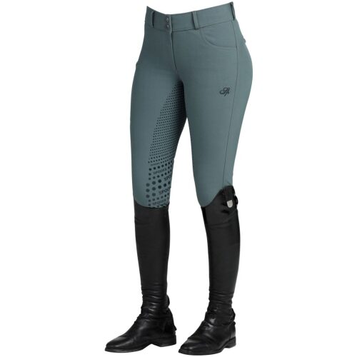 Elina Full Grip Breeches - Dove Blue - Spooks Riding - Australasia