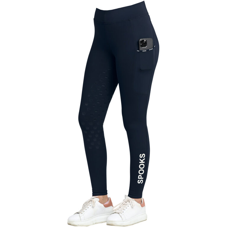 Emalia Full Grip Leggings - Navy - Spooks Riding - Australasia