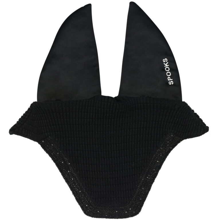 Fly Hat Silent Ear - Black - Spooks Riding - Australasia