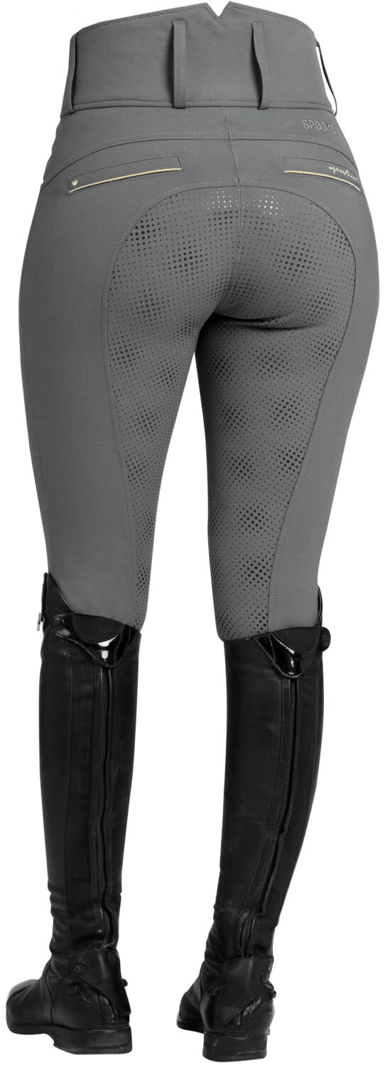 Annber Full Grip High Waist Breeches - Dark Shadow - Spooks Riding ...